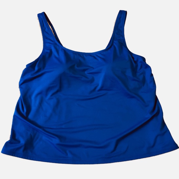 Ll Bean Swim Llbean Womens Plus Size Swimsuit Bathing Suit Tankini Top X 18w Poshmark